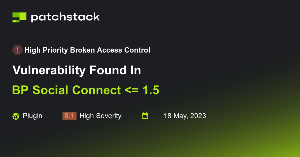 Wordpress BP Social Connect plugin